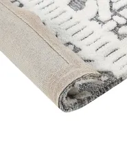 Rug SIBI White 300 x 400 cm | Beliani.co.uk