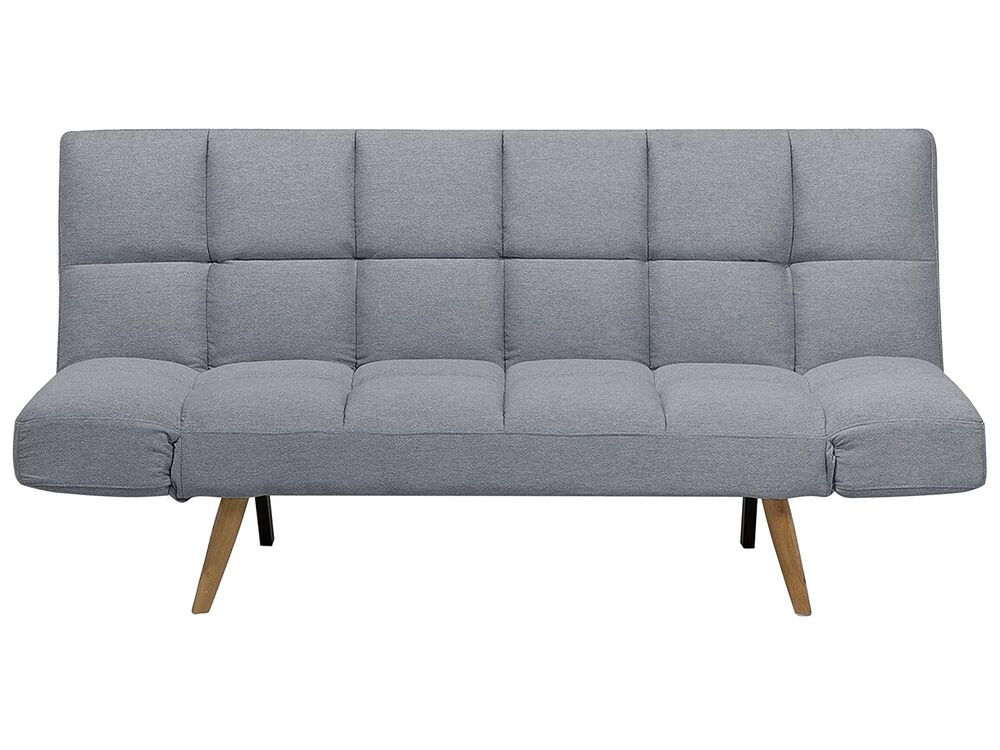 Fabric Sofa Bed Grey INGARO Beliani