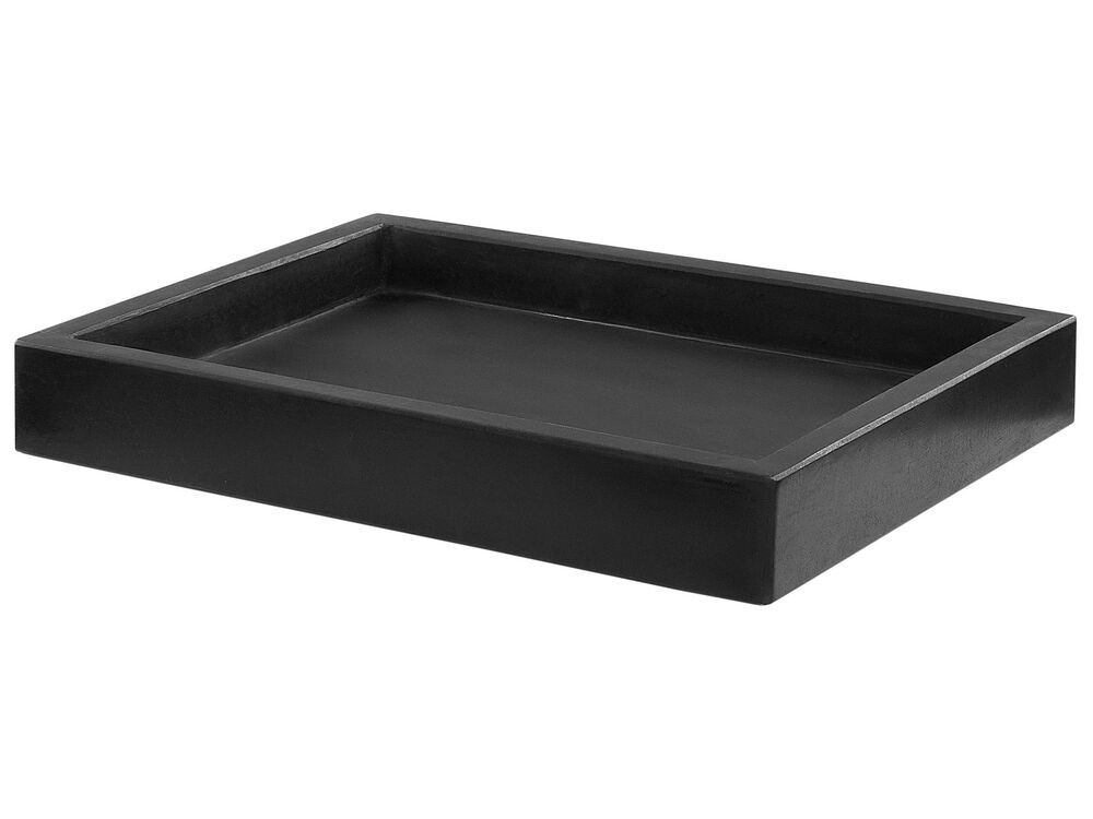 Black decorative tray store