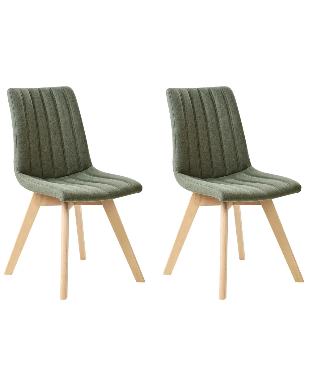 Set de 2 scaune dining CALGARY Verde închis | Beliani.ro
