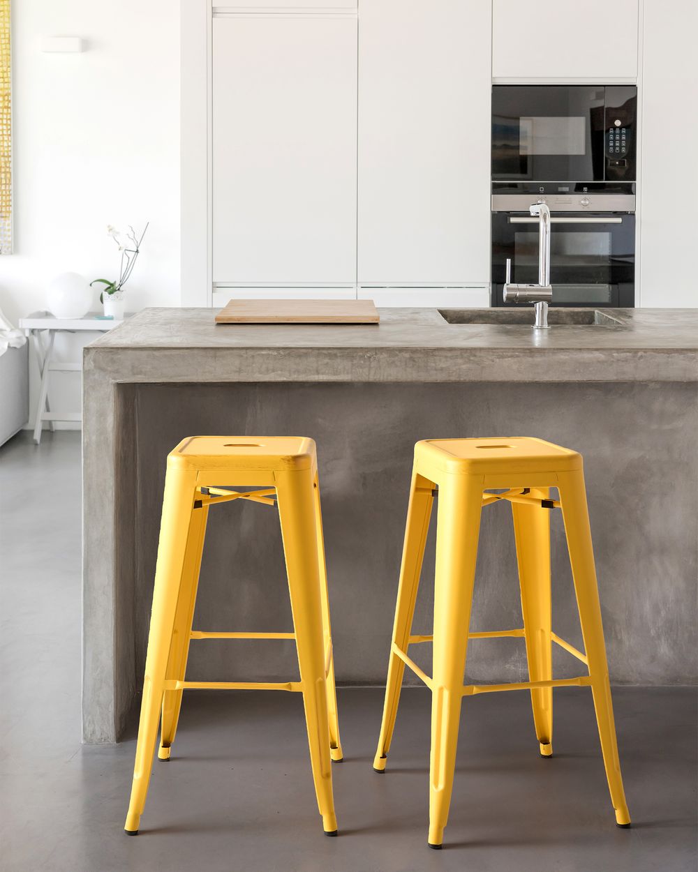 Yellow Kitchen Stools
