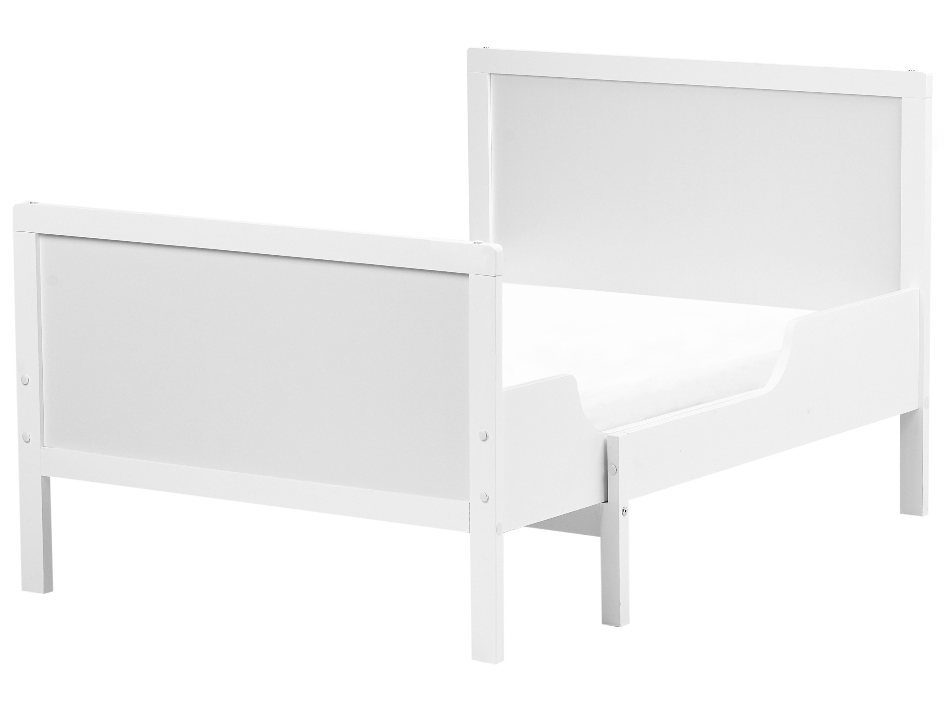 Extendable Kids Bed Pine Wood MONTIGNY 90 x 200 cm (EU Single) White ...