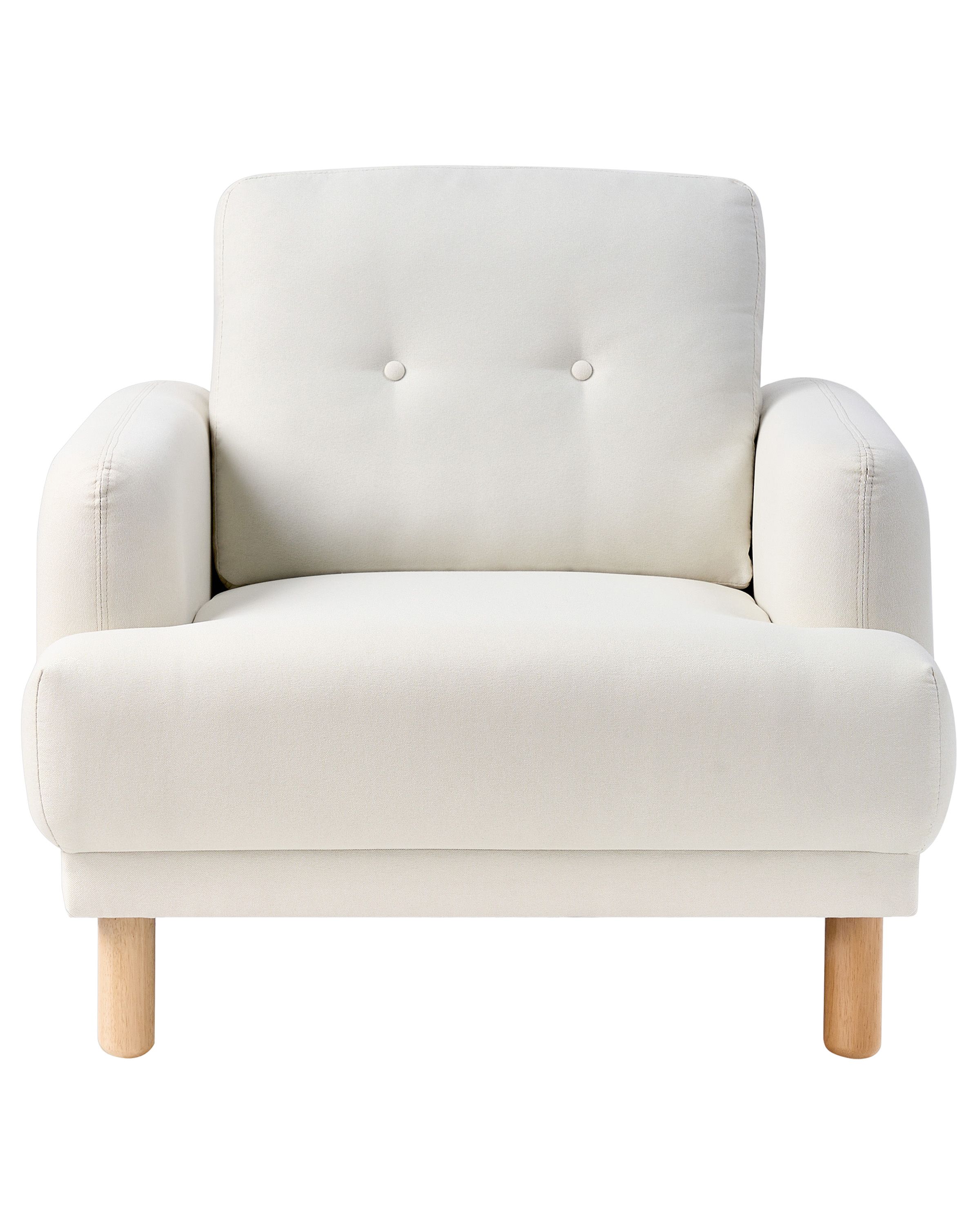 Nojatuoli Luonnonvalkoinen TUVE | Beliani.fi