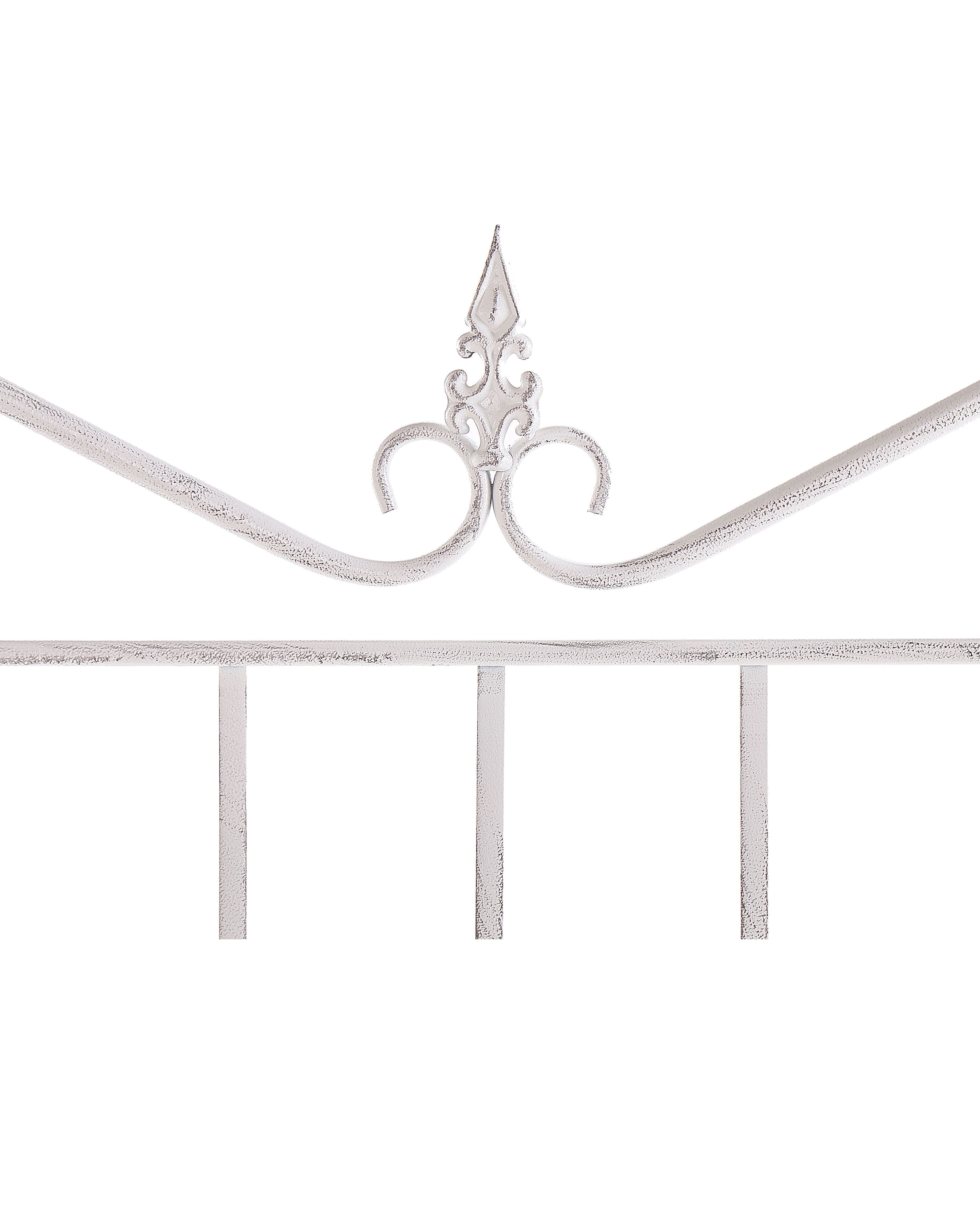 4 Tier Metal Shelving Unit Light Beige PAVONA | Beliani.co.uk