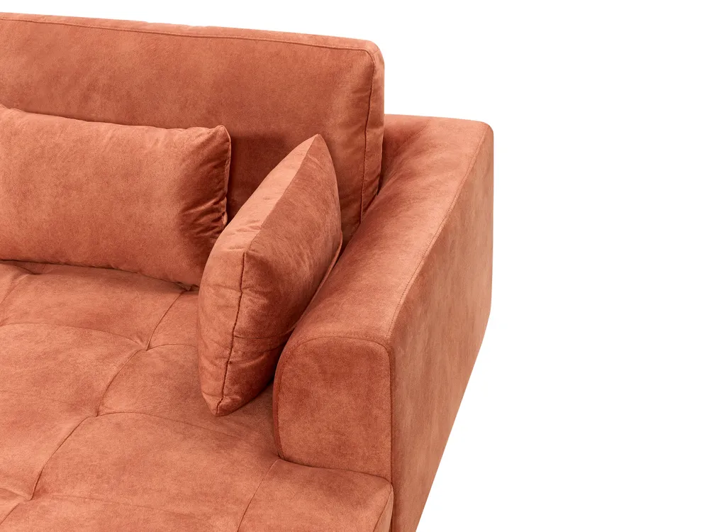 orange scott sofa