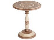 Side Table EULO Mango Wood Brown | Beliani.co.uk