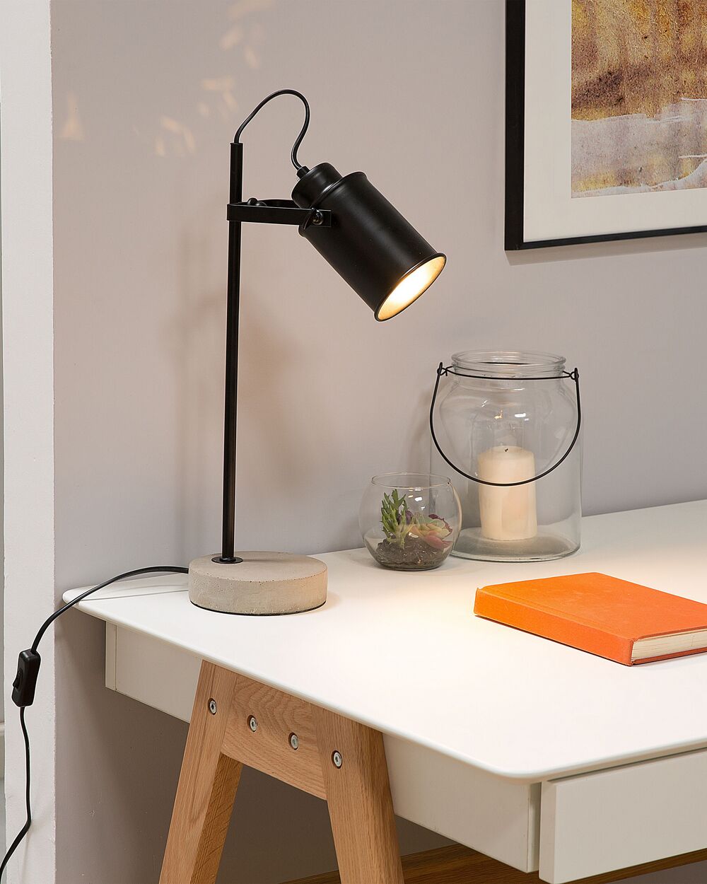 Console Table ODELL Light Brown | Beliani.co.uk
