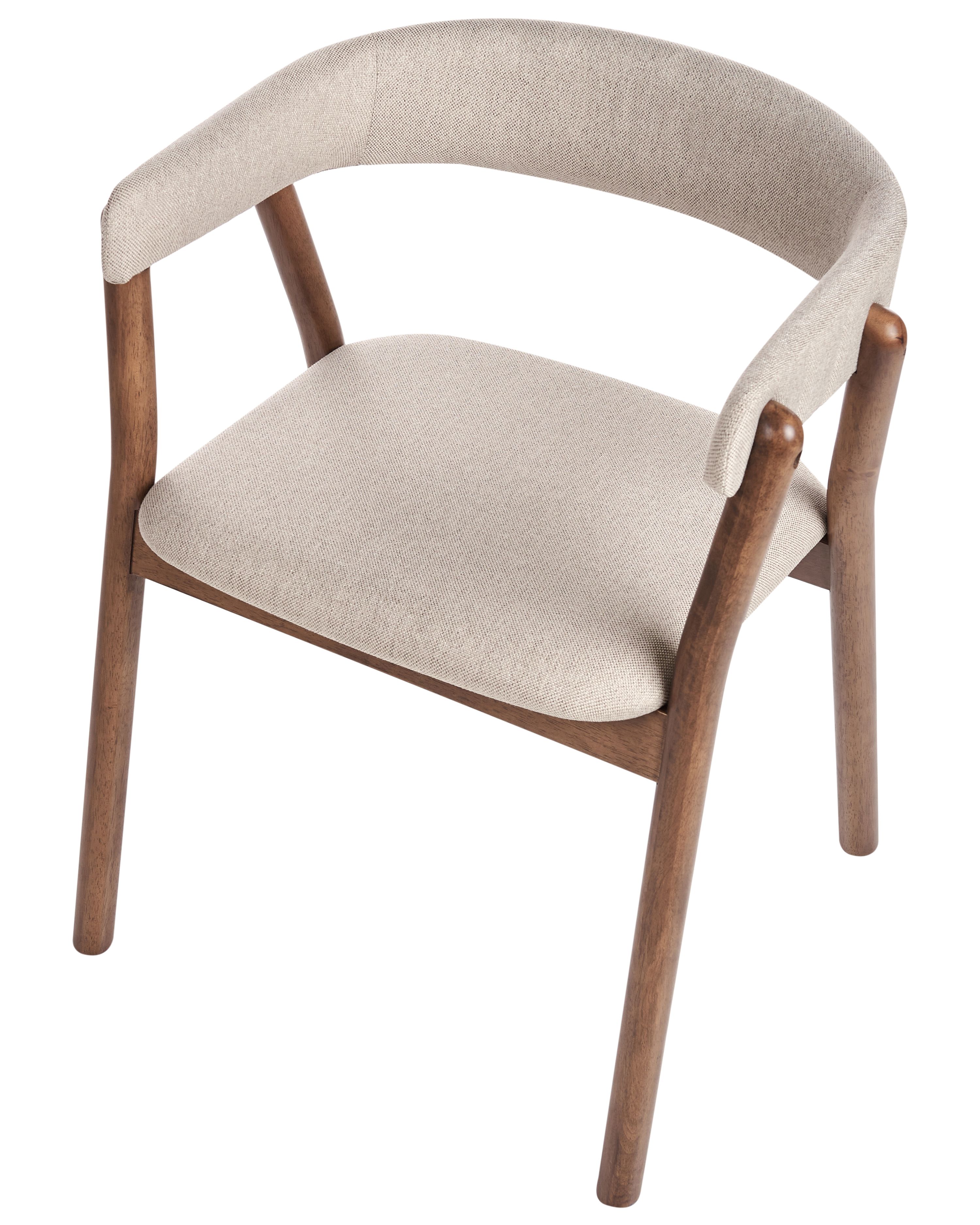 Sett med 2 spisestoler MYLO Beige | Beliani.no