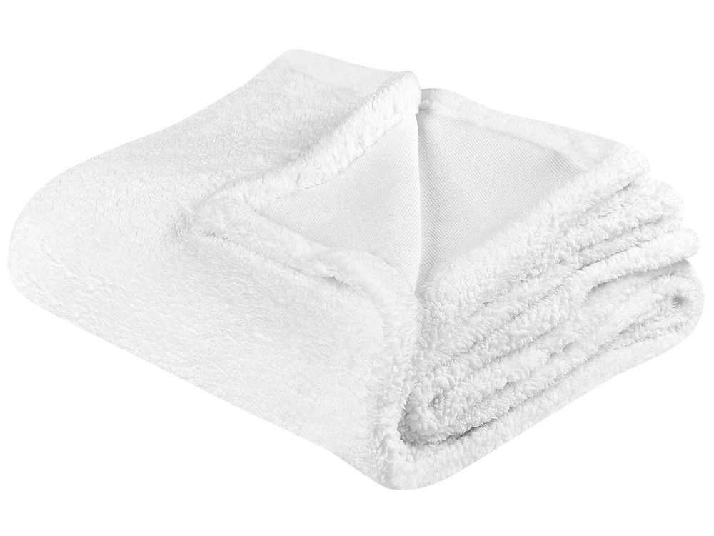 Plaid ABTEH 150x200 cm Hvid | Beliani.dk