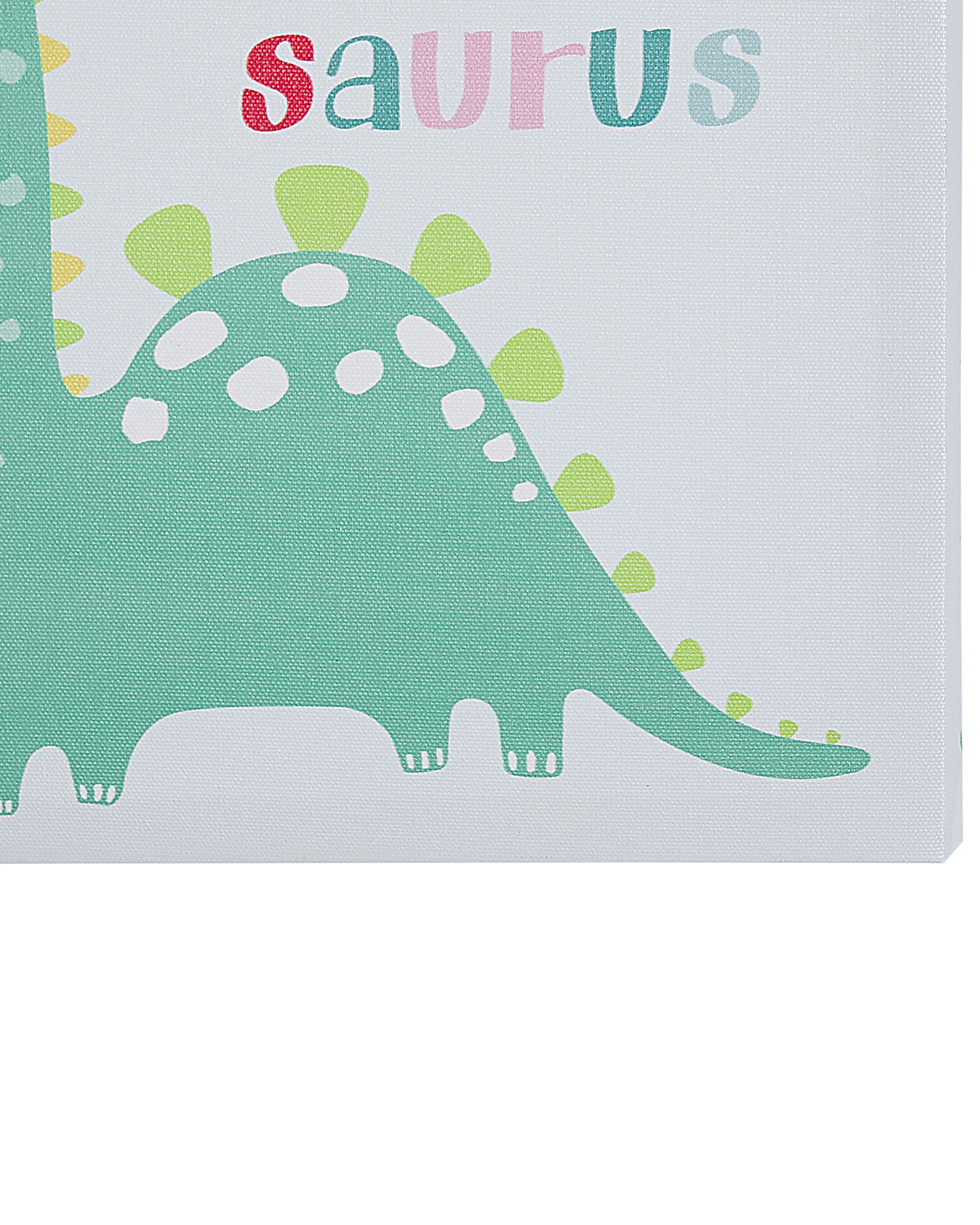 Leinwand 3er Set BINGUI Kindermotiv 30 x 30 cm Bunt | Beliani.ch