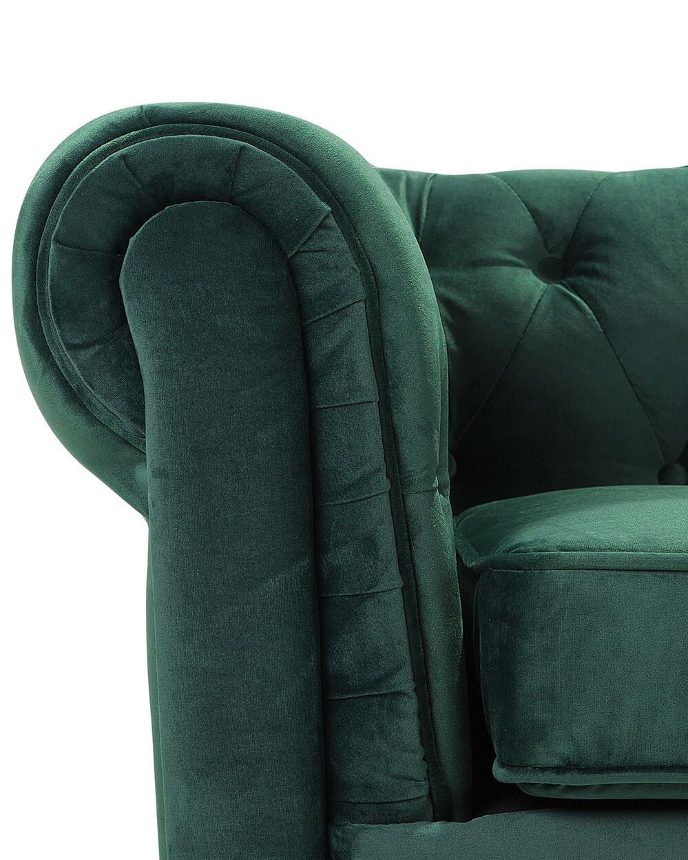 Comfy velvet armchair store