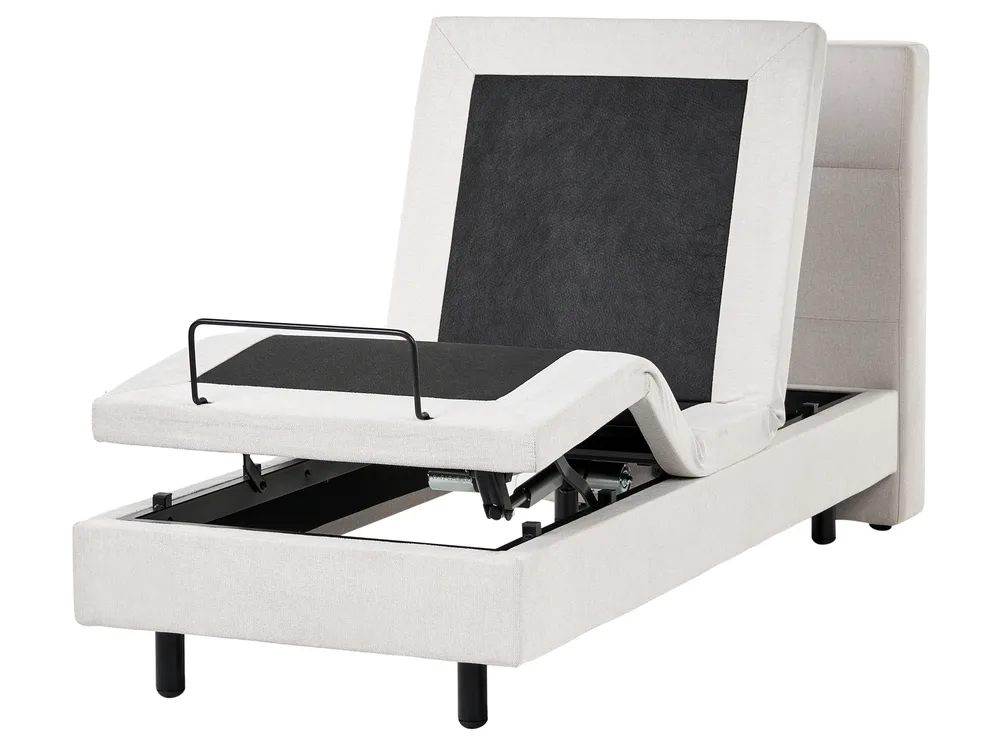 Adjustable Bed Fabric DUKE III 80 x 200 cm (EU Small Single) Light ...