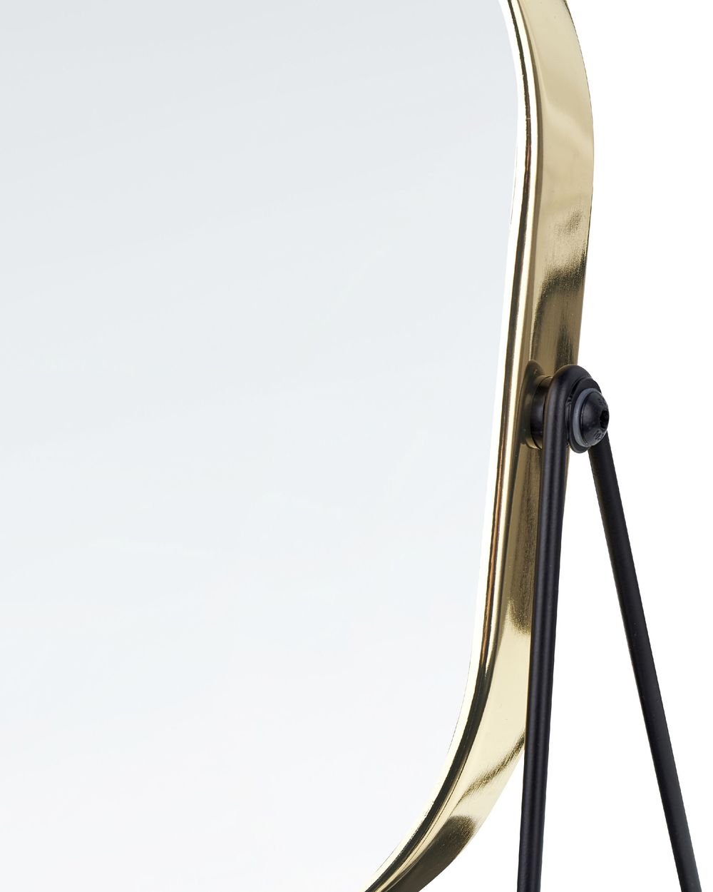 Makeup Mirror CORREZE Gold | Beliani.co.uk