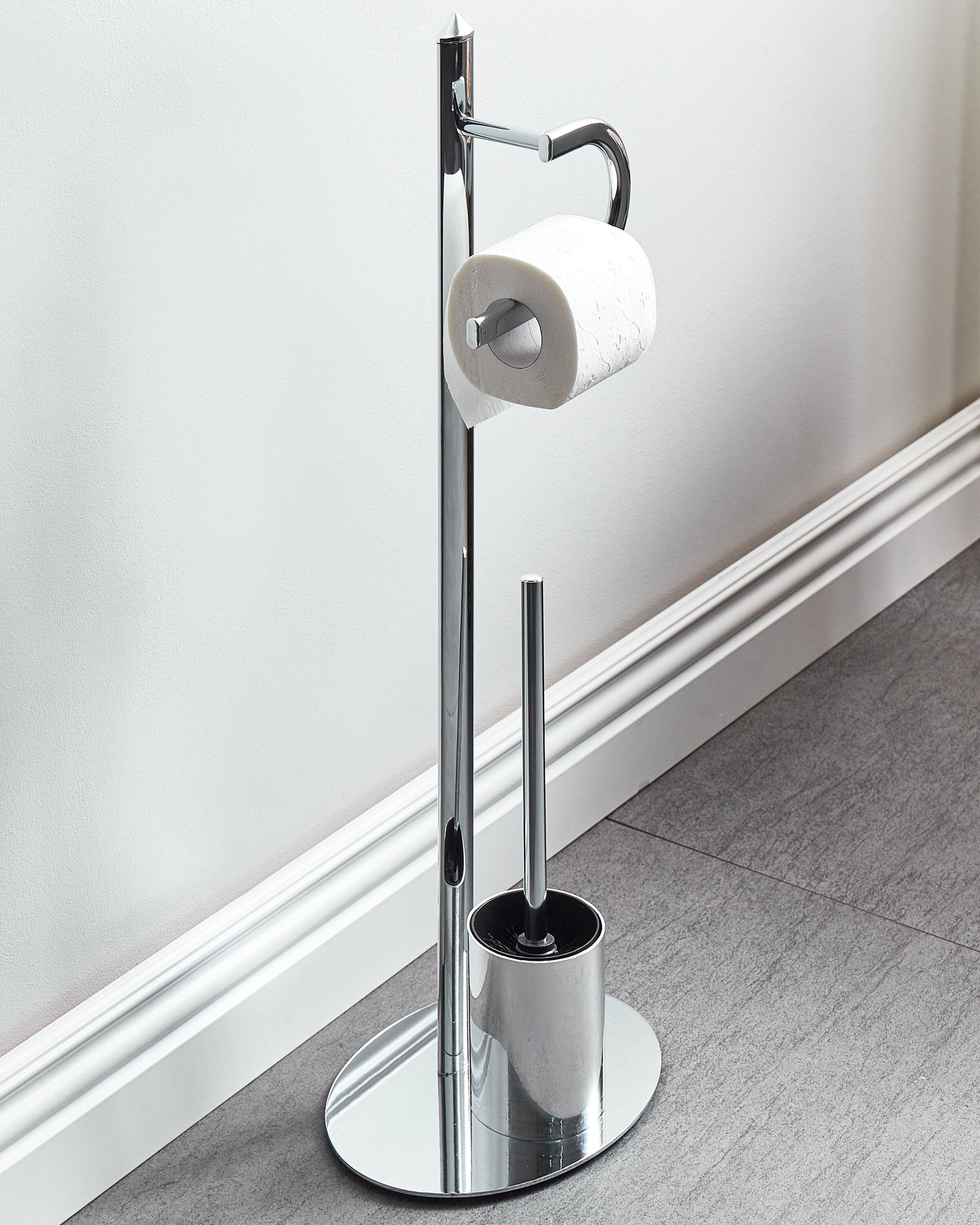 Stilvolle Toilettenpapierhalter Mit Burste Bilder