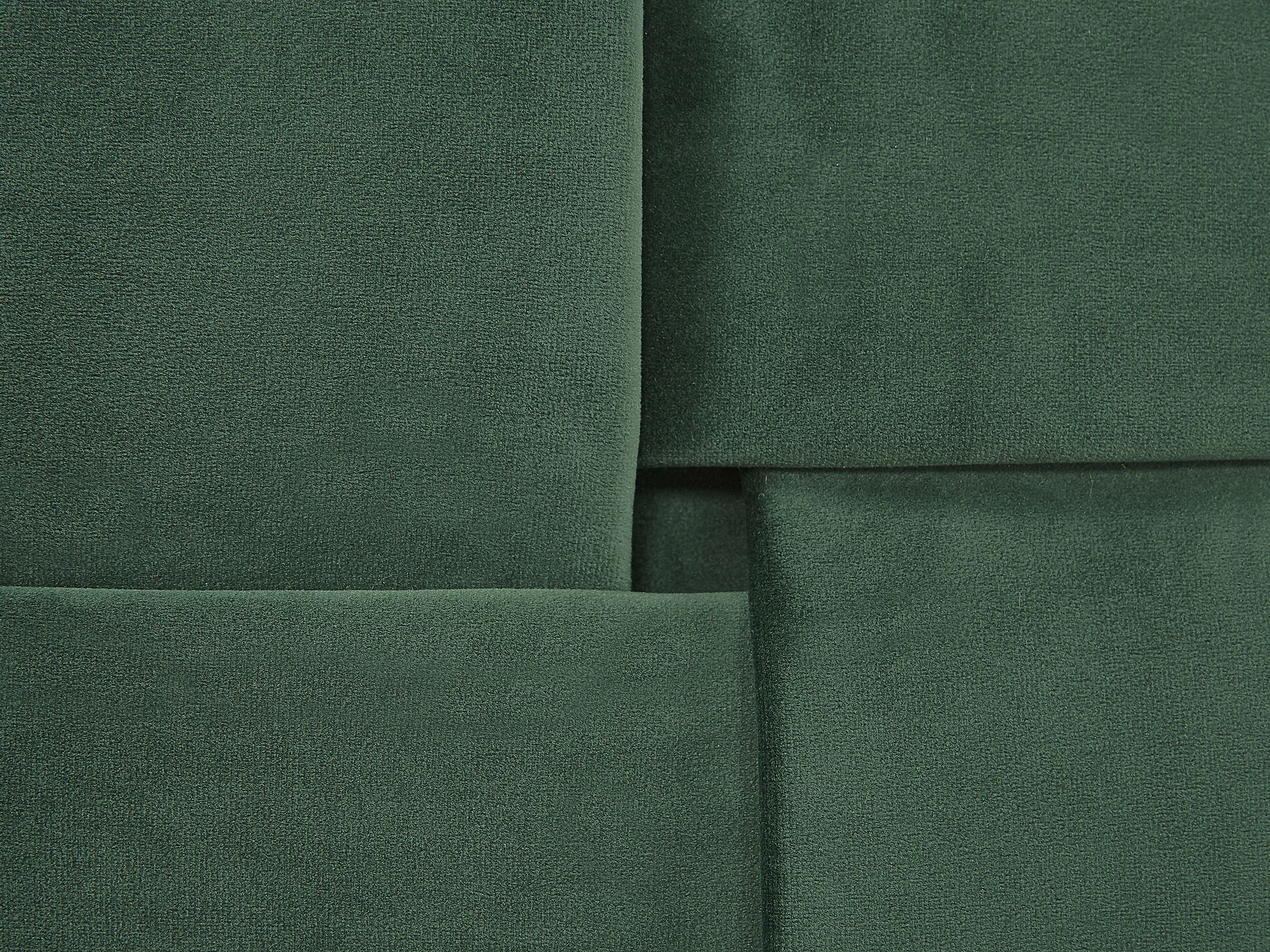 Bed fluweel groen 180 x 200 cm LIMOUX | Beliani.nl