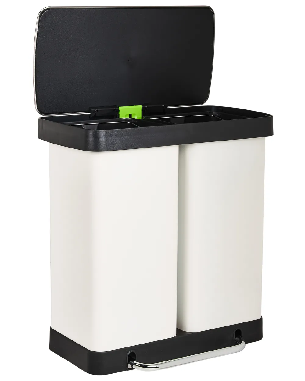 bin two compartments