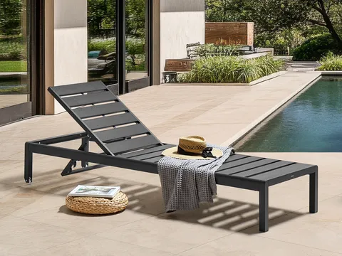 Sun lounger with arms store