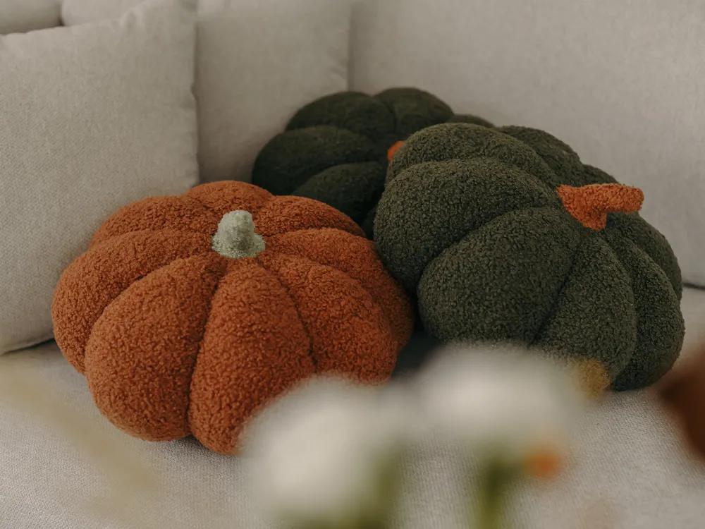 pumpkin shape cushions