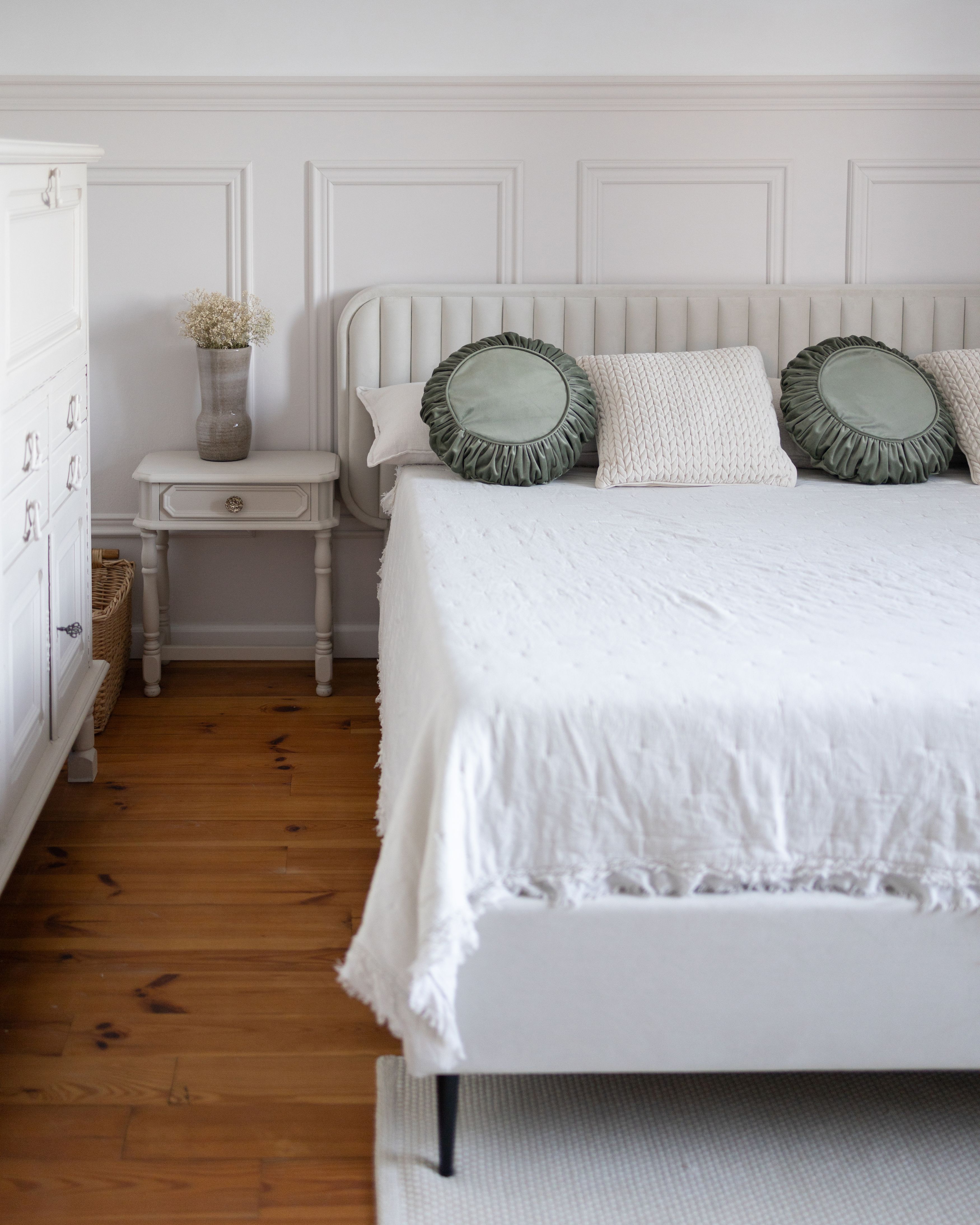 Cama Terciopelo BRIN 140 x 200 cm Beige | Beliani.es