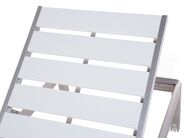 Napozóágy NARDO Fém Fehér | Beliani.hu