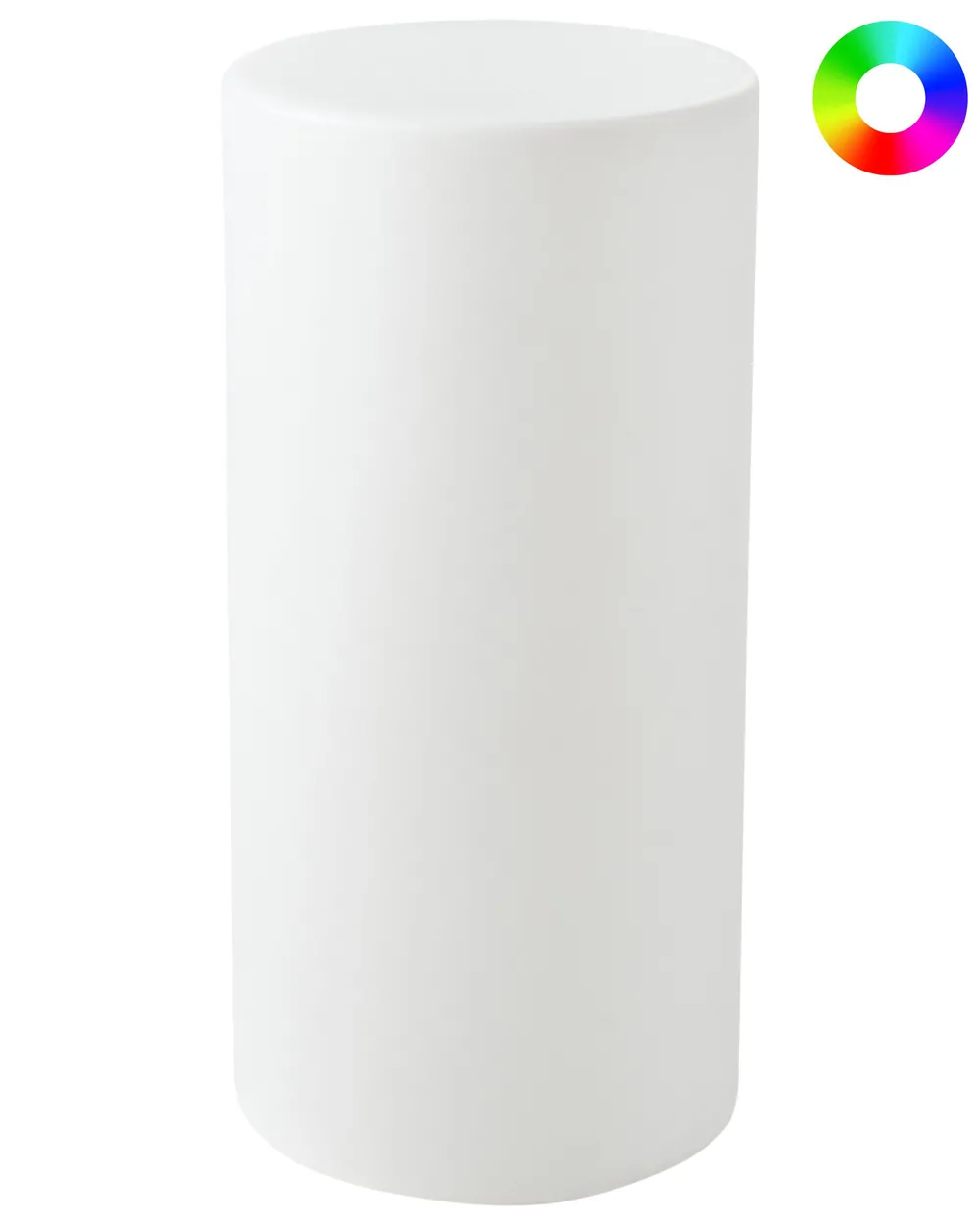 LED-Stehlampe für den Außenbereich PIEDRA Weiß | Beliani.at