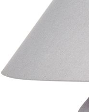 Table Lamp GRALIWDO Ceramic Light Grey | Beliani.co.uk