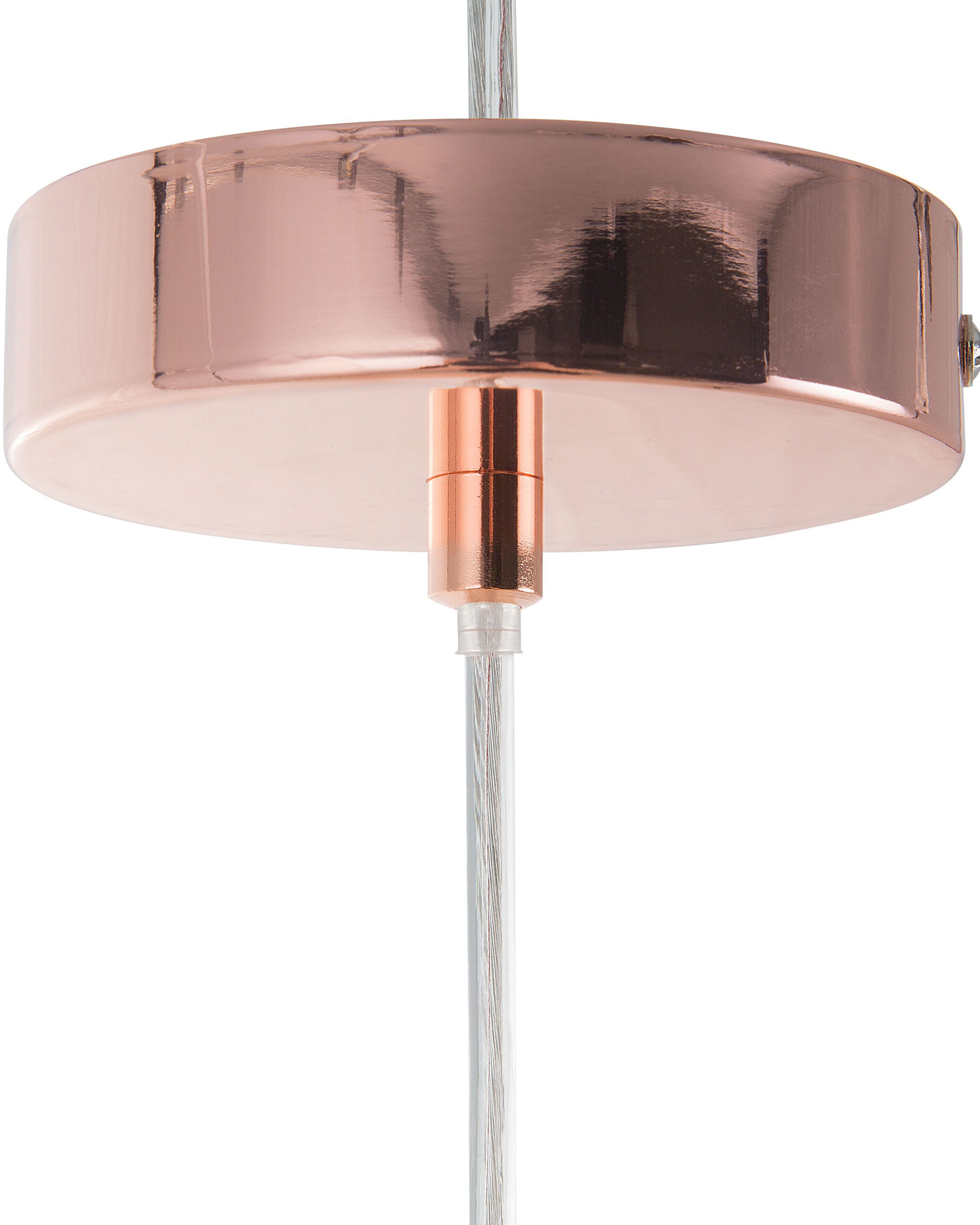 Lampada da soffitto in color rame CONCA | Beliani.it