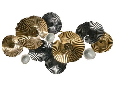 Wall Decor FRANCIUM Metal 50 cm Multicolour | Beliani.co.uk