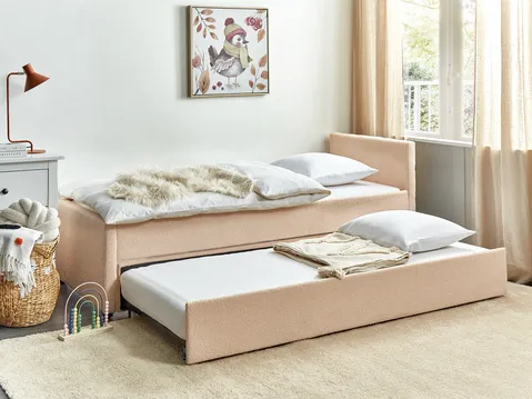 Pull out bed size store