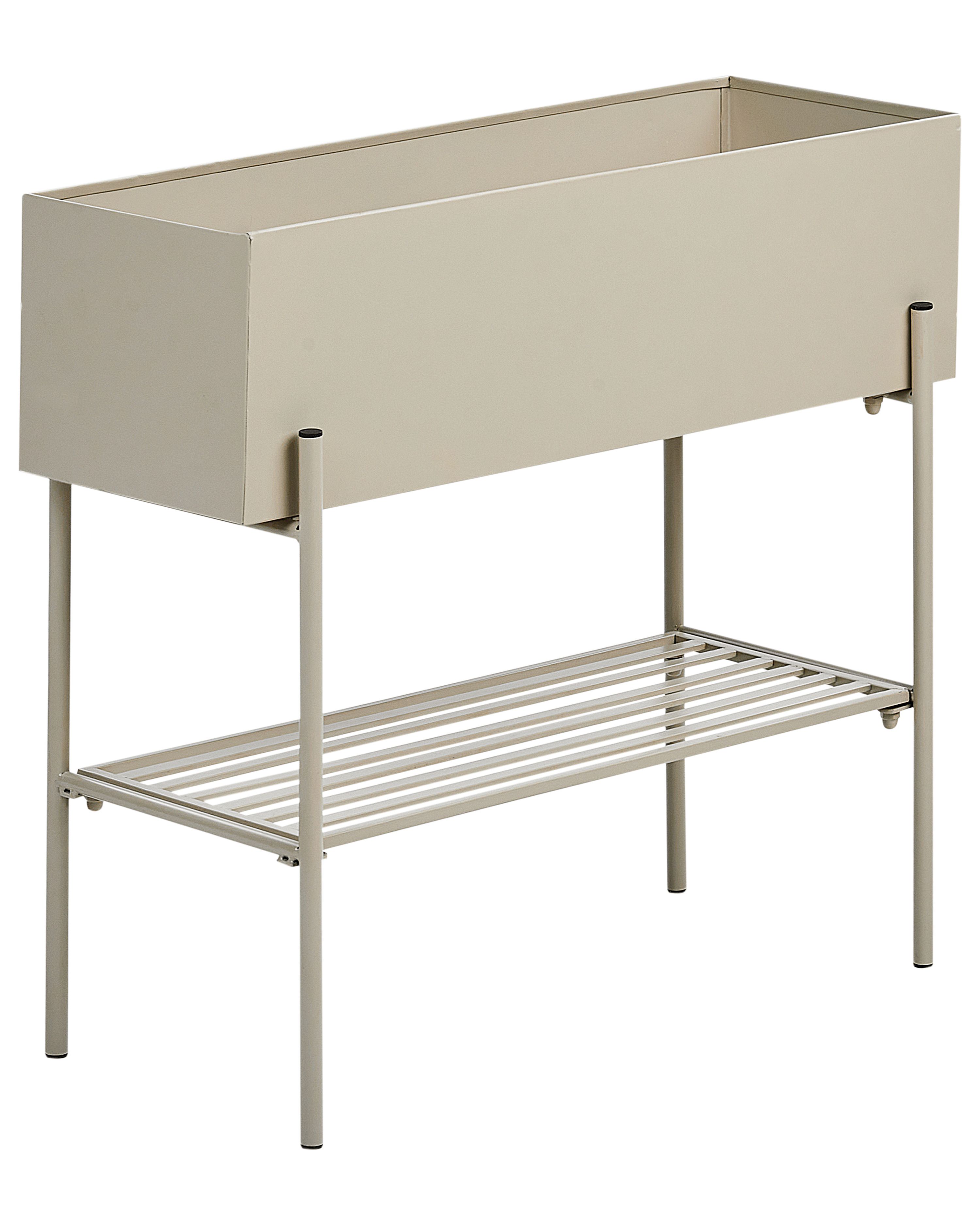 Elevated Plant Pot VINCA Metal 70 cm | Beliani.co.uk