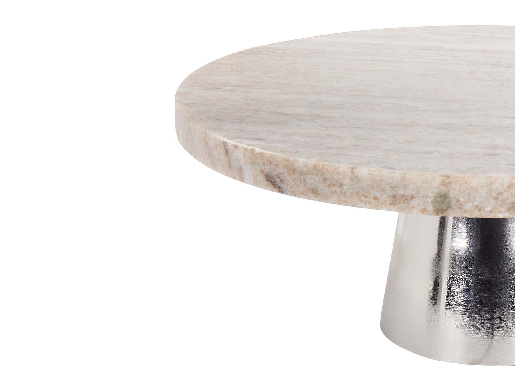 Cake Stand MOSCHATO Stone Beige | Beliani.co.uk