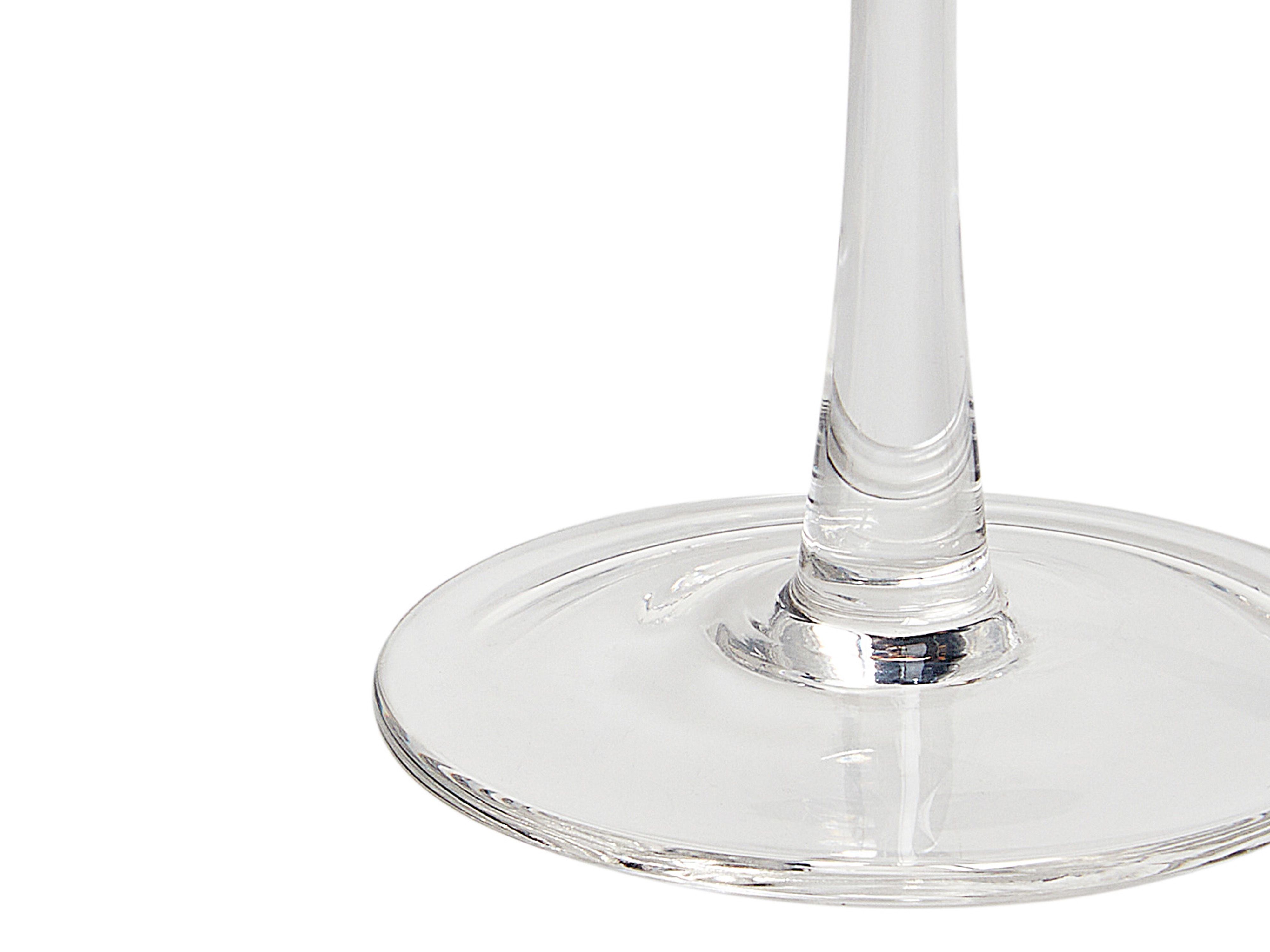 Sett med 4 champagneglass med gullkant 45 cl TOPAZ | Beliani.no
