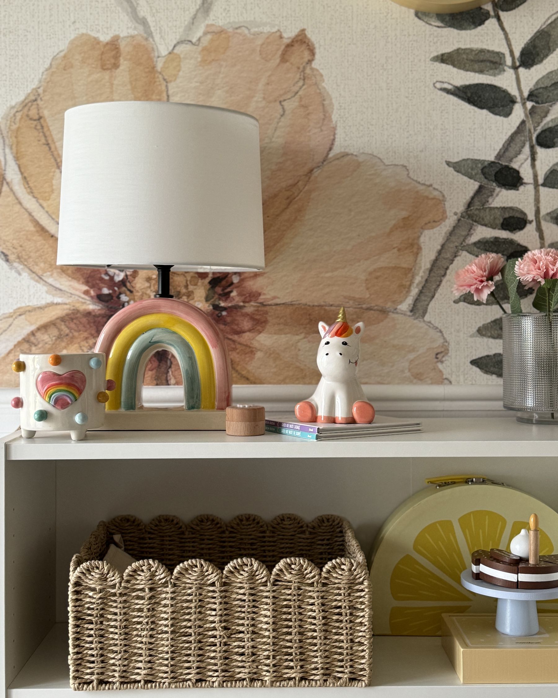 Table Lamp TITNA Ceramic Multicolour | Beliani.co.uk