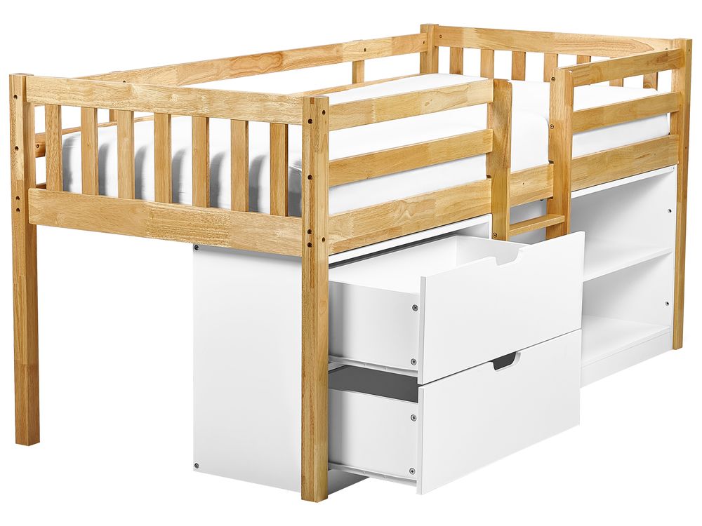 Wooden mid sleeper bed store