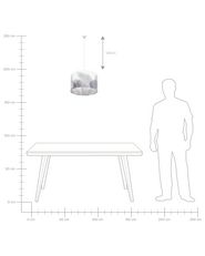 Pendant Lamp ZILLER White | Beliani.co.uk