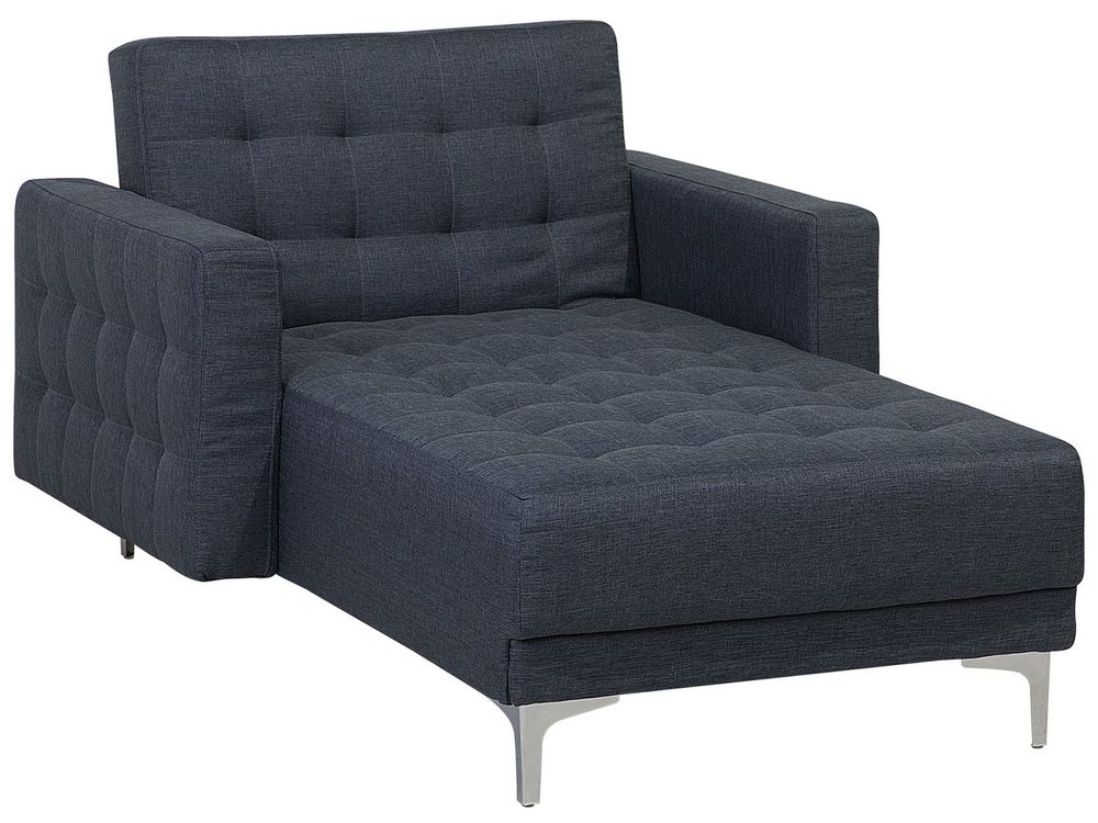 Right-Hand Chaise Lounge ALLIER Boucle Green | Beliani.co.uk
