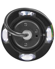 Set of 2 Outdoor LED Wall Lights MAURICE Black | Beliani.co.uk