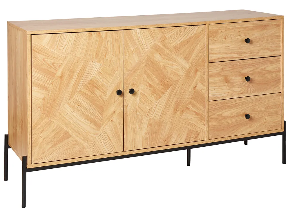 Ladekast 6 lades WALPOLE Groen | Beliani.nl