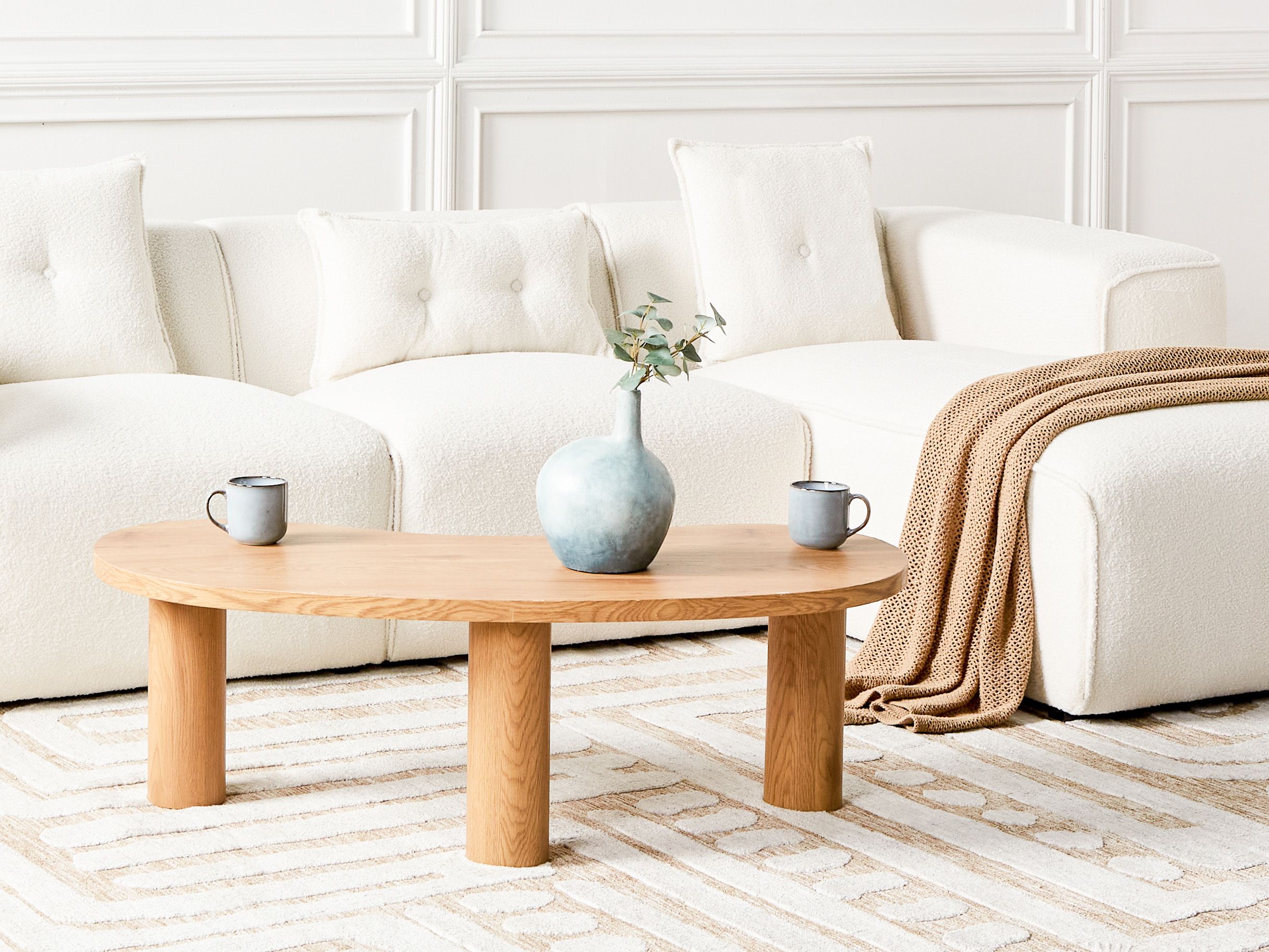 Coffee Table AUBURN Brown | Beliani.co.uk