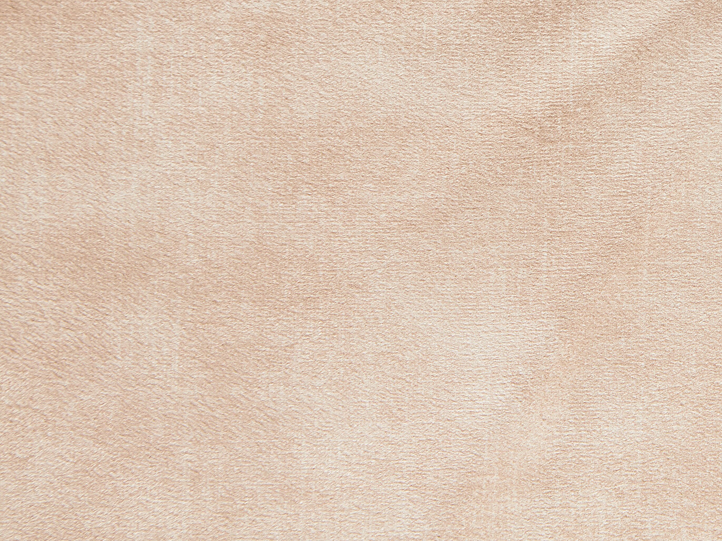 Chaiselong USSEL Velour Beige | Beliani.dk