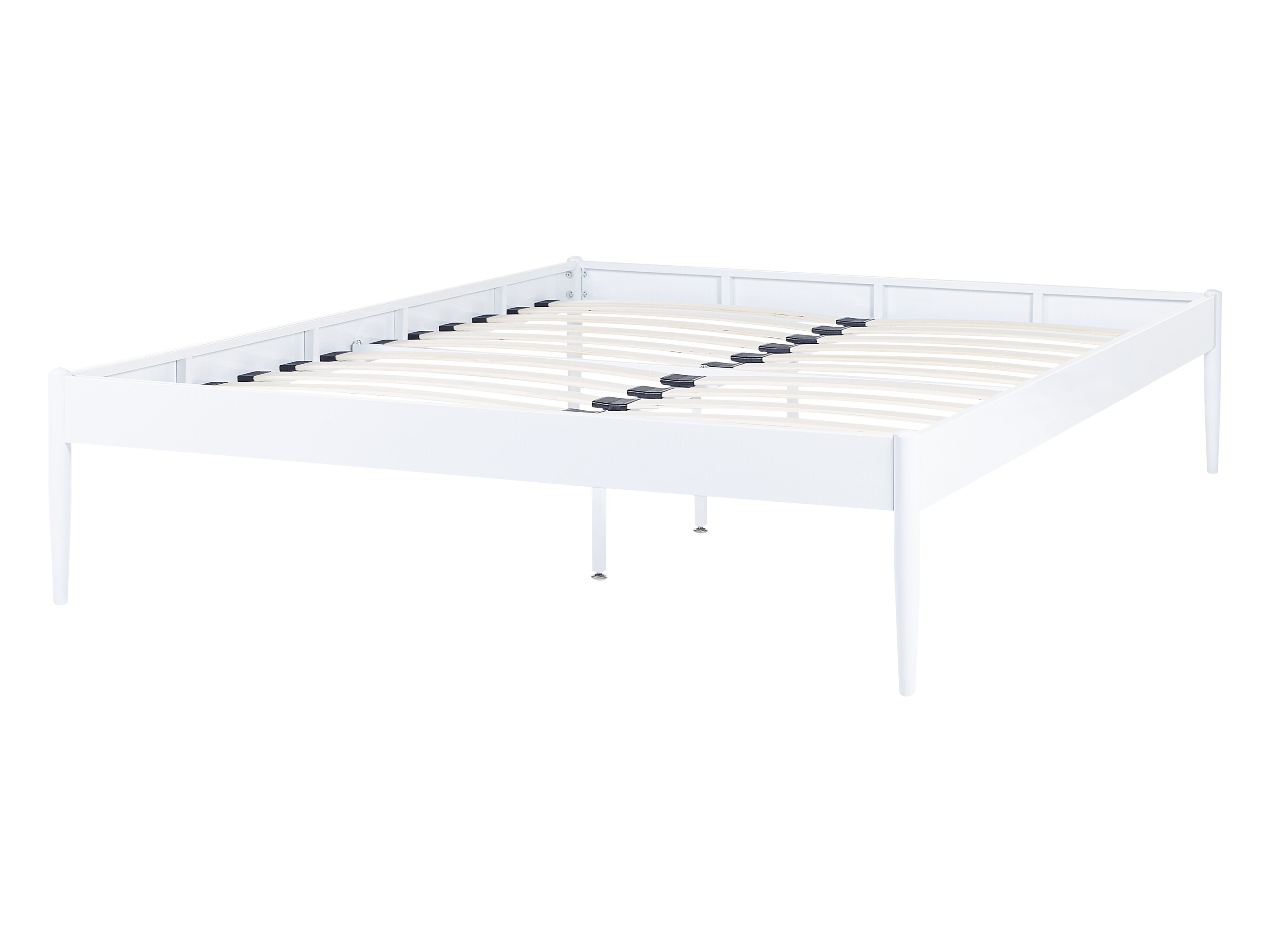 Seng 140 x 200 cm metall hvit VAURS | Beliani.no