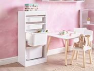 Kast 4 lades wit TOBIN | Beliani.nl