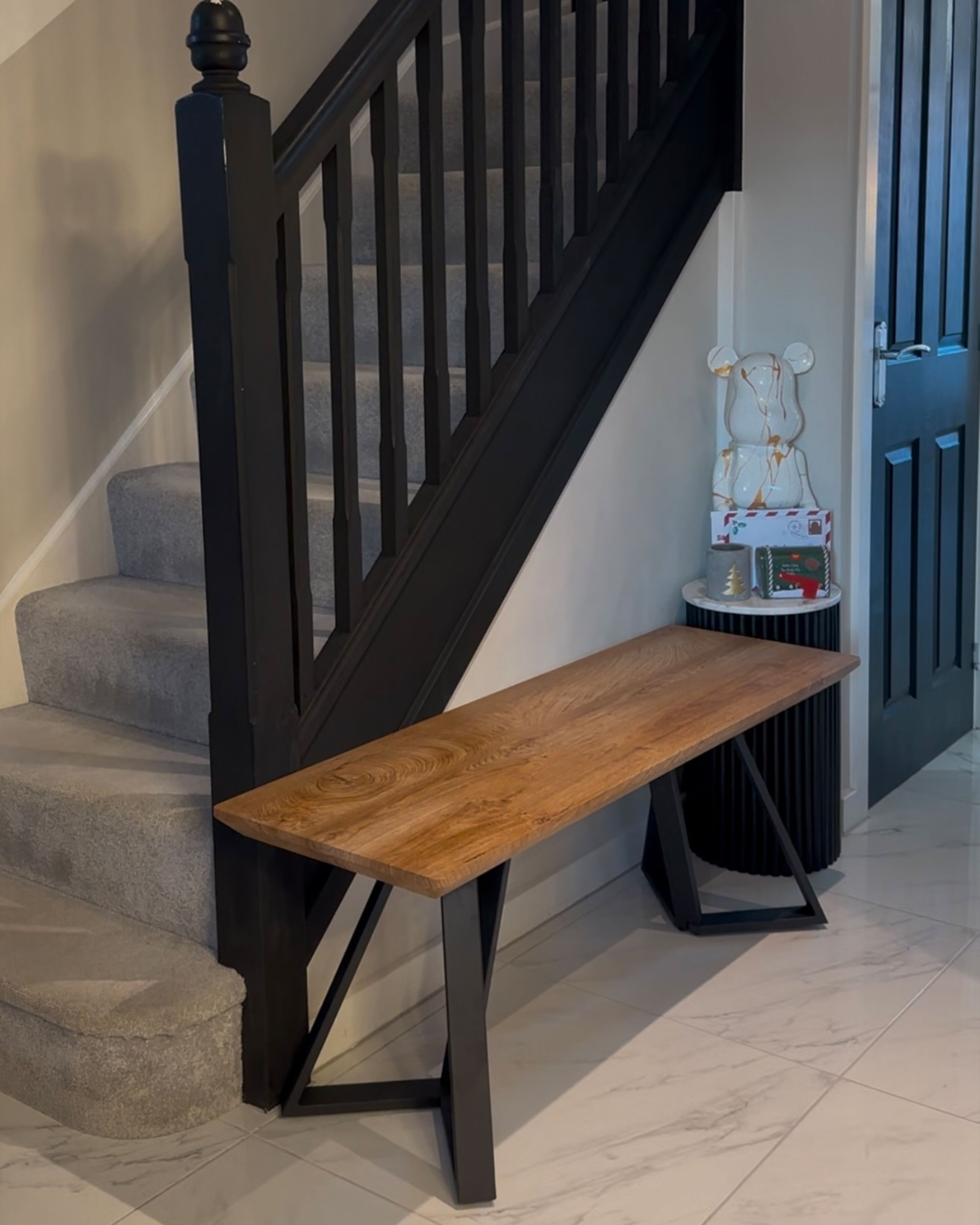 Banc UPTON Marron clair | Beliani.fr