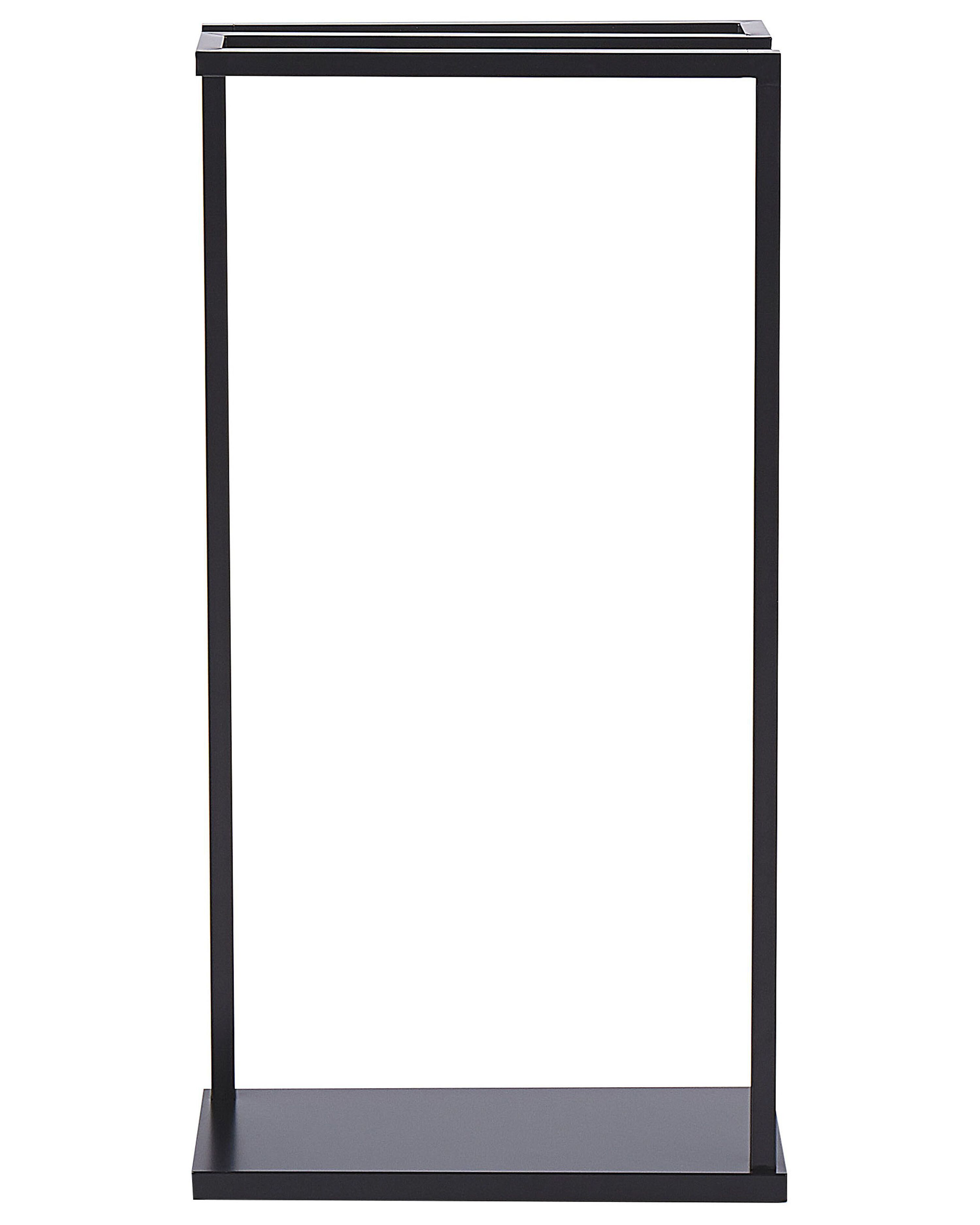 Pyyheteline musta 42 x 83 cm GRACITAS | Beliani.fi