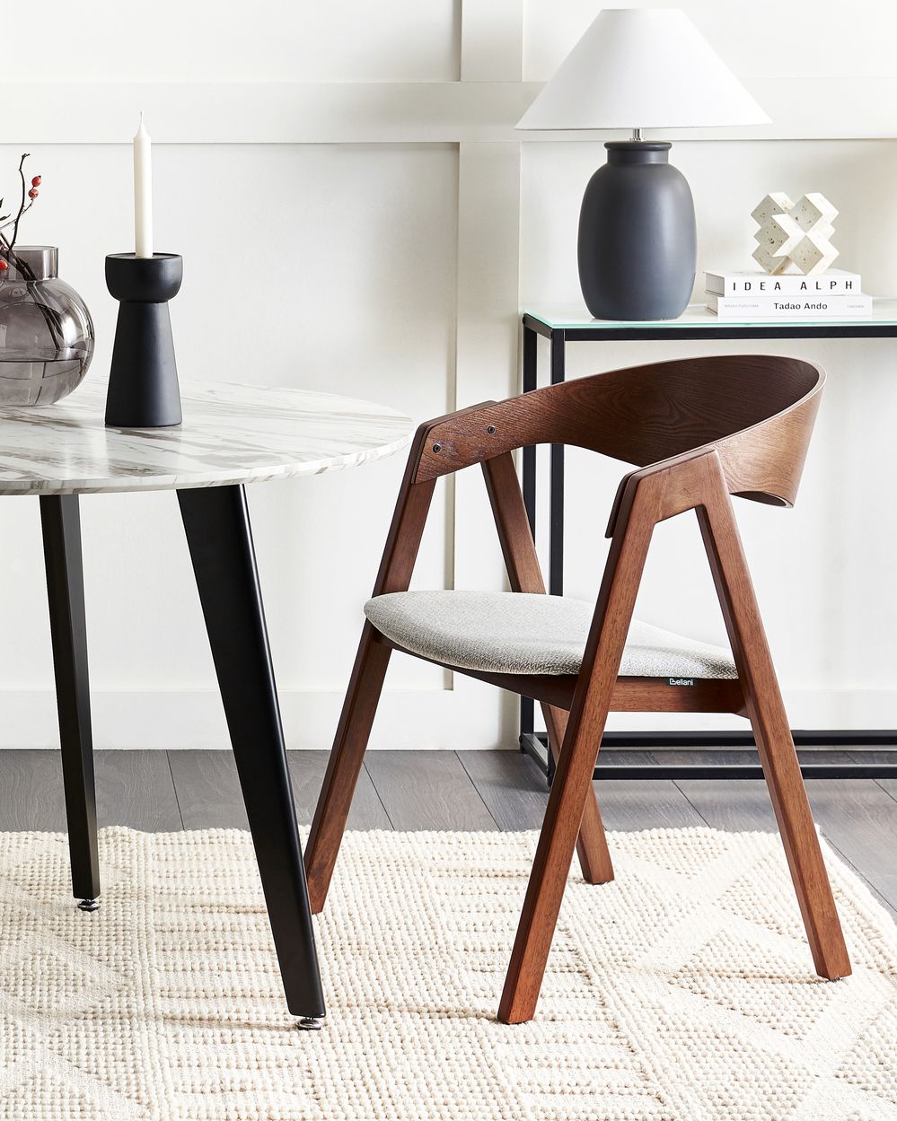 Set of 4 Dining Chairs EMORY Light Green | Beliani.co.uk