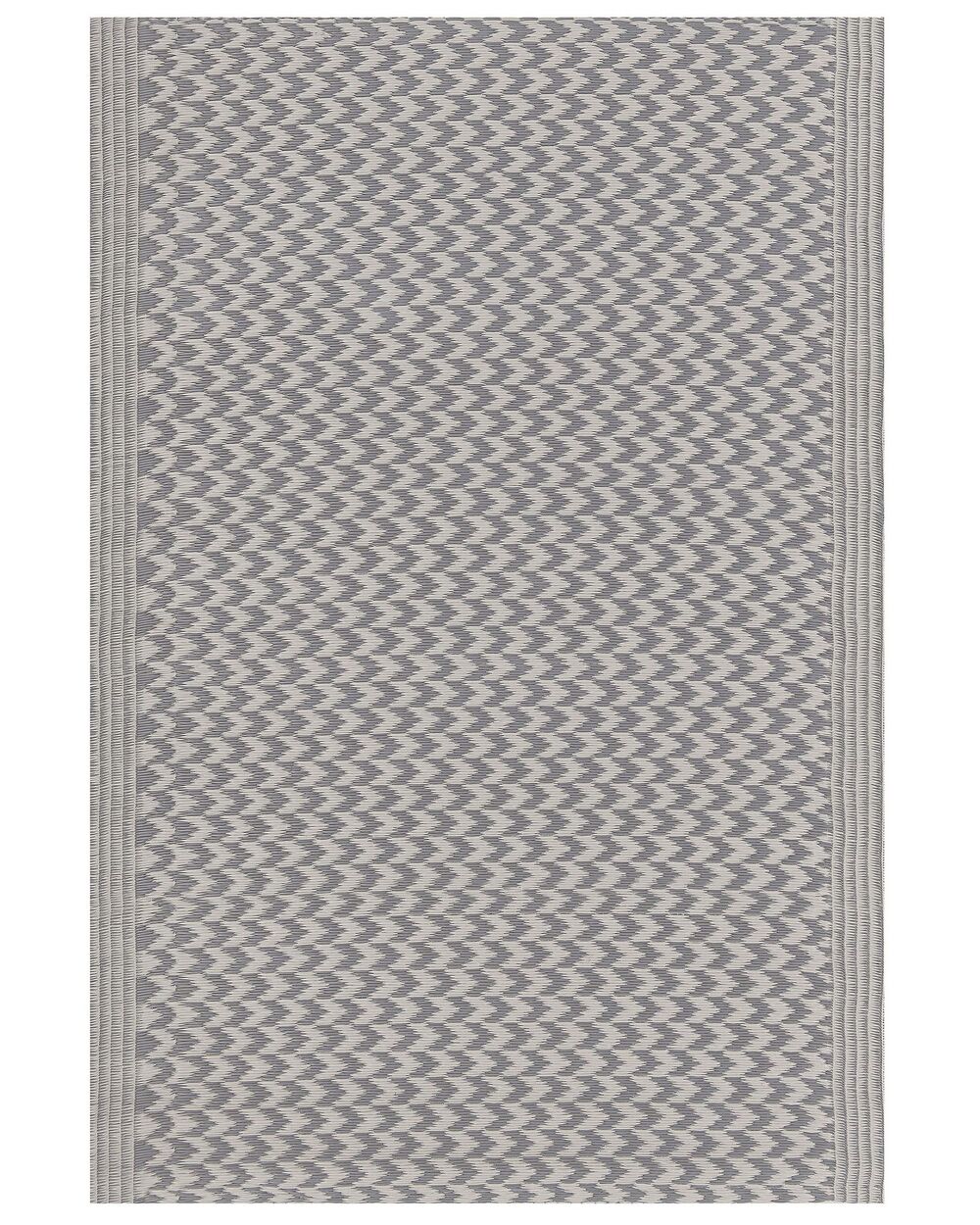 Outdoor Area Rug 60 x 90 cm Grey MANGO | Beliani.co.uk