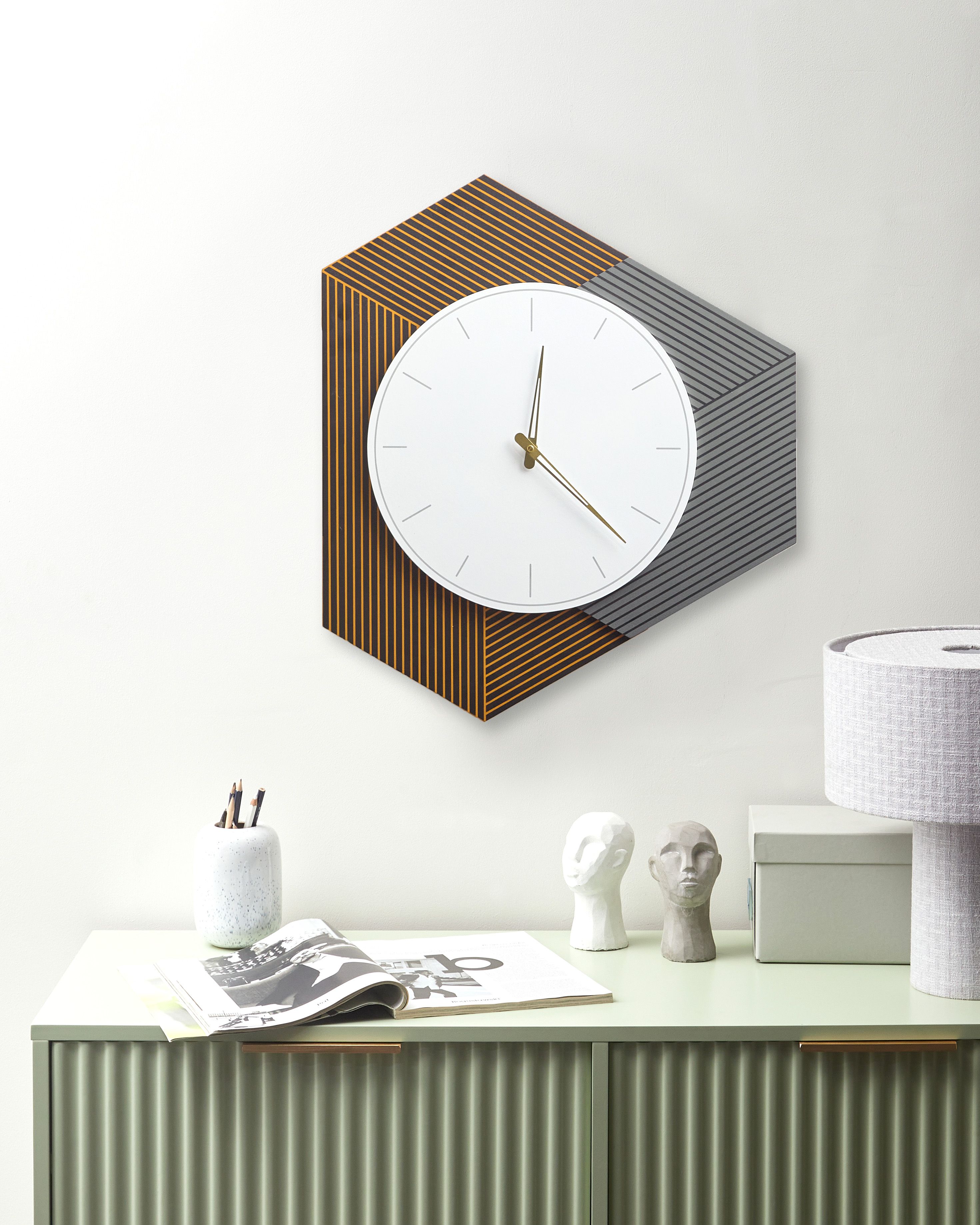 Wall Clock SAILON 52 cm White | Beliani.co.uk