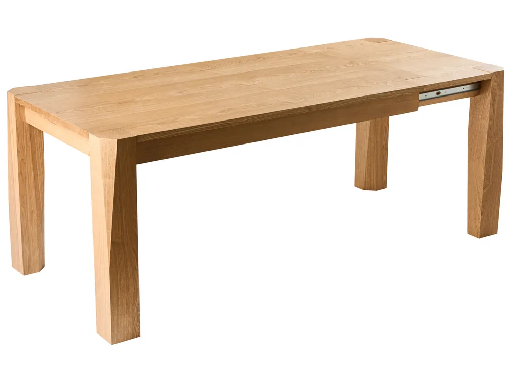 Mesa de jantar extensível MISSION Freixo claro 160/200 cm 90 cm ...