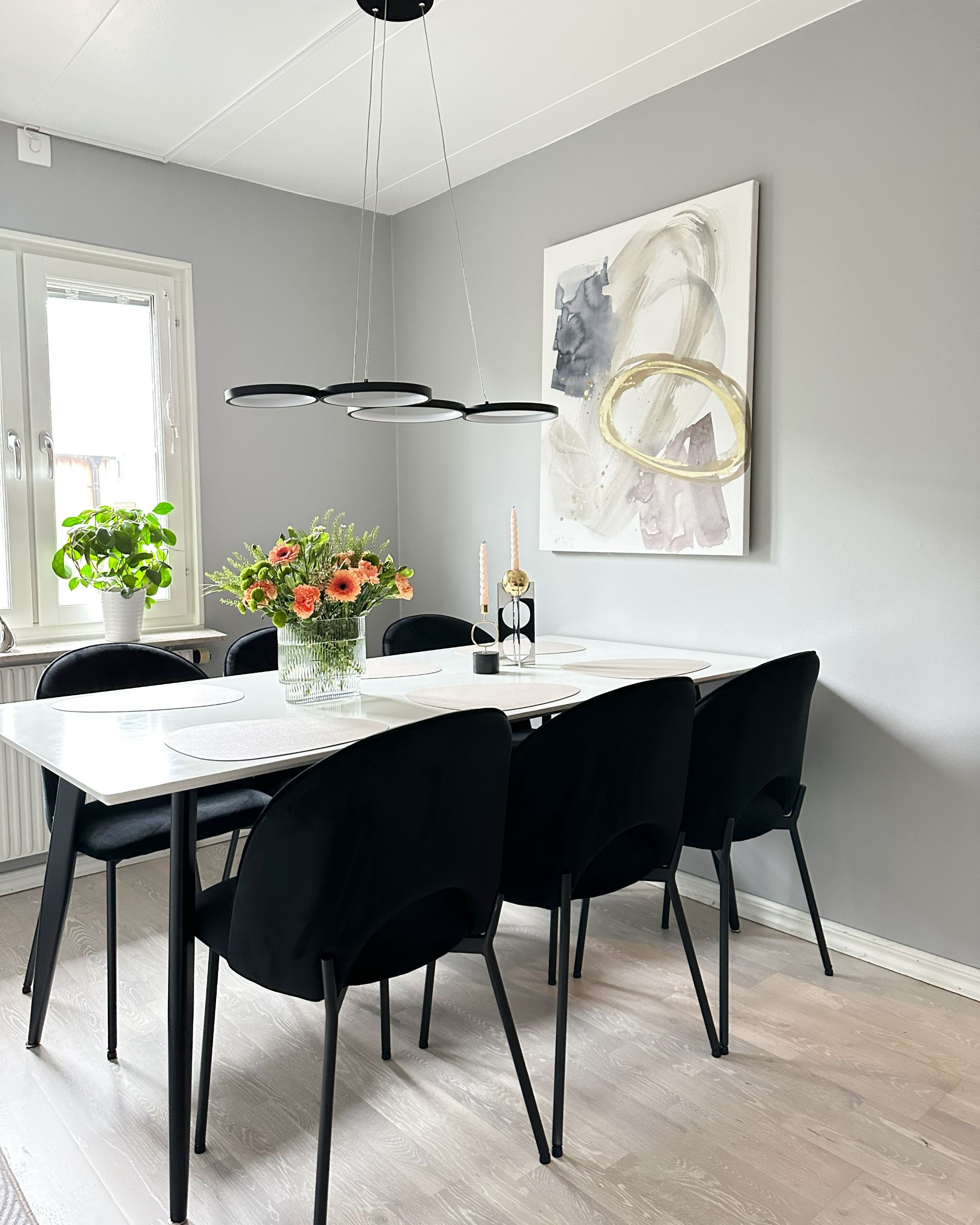 Set med 2 matstolar COVELO Sammet Svart | Beliani.se