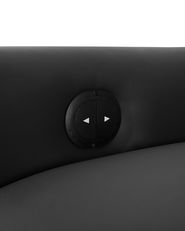 Mekanismituoli PRIME keinonahka Musta | Beliani.fi